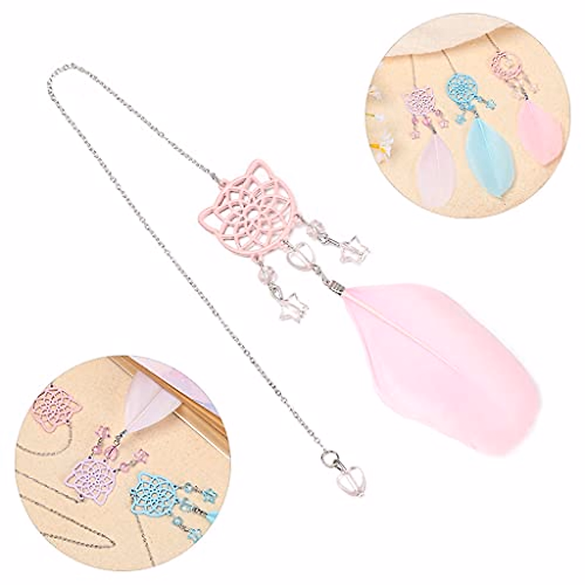 BHVXW Binder Bookmark Leafs Cherry Blossoms Colorful Snowflake Book Markers School Office Student Teacher Gift Stationery Book Clip (Color : Gray)