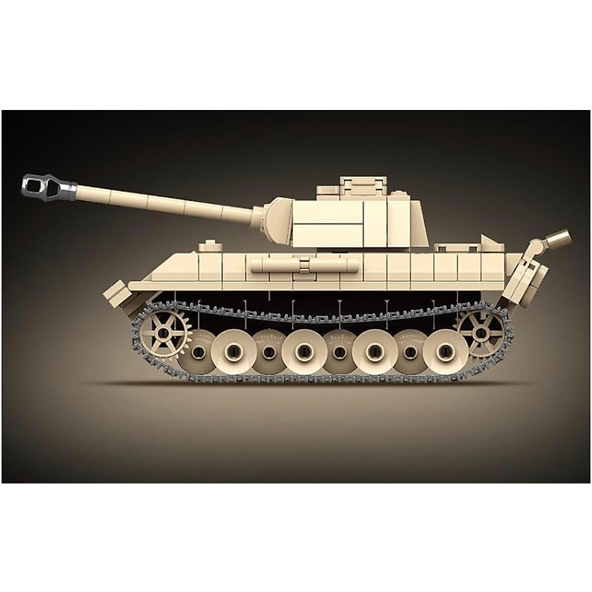 General Jim's Military Themed WW2 Building Blocks Tank Sets for World War 2 Brick Building Enthusiats (German Panther Ausf Tank)