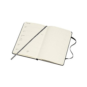 Moleskine Classic 18 Month 2021-2022 Weekly Planner, Hard Cover, Pocket (3.5" x 5.5"), Black