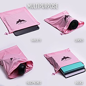 AYRARA Adult Toy Storage Microfiber Drawstring Gift Bags – Adult Sex Toy Storage Drawstring Bags – Intimate Pouches for Vibrator Adult Sensory Toys – Small Bag for Valentines Birthday Gifts for Woman