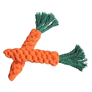 KIRTI Dog Chew Toys Rope - Durable Rope Puppy Chew Toys Animal Shape Washable Cotton Rope Toys Set for Small Dog Puppy Pet(4 Packs/Set)