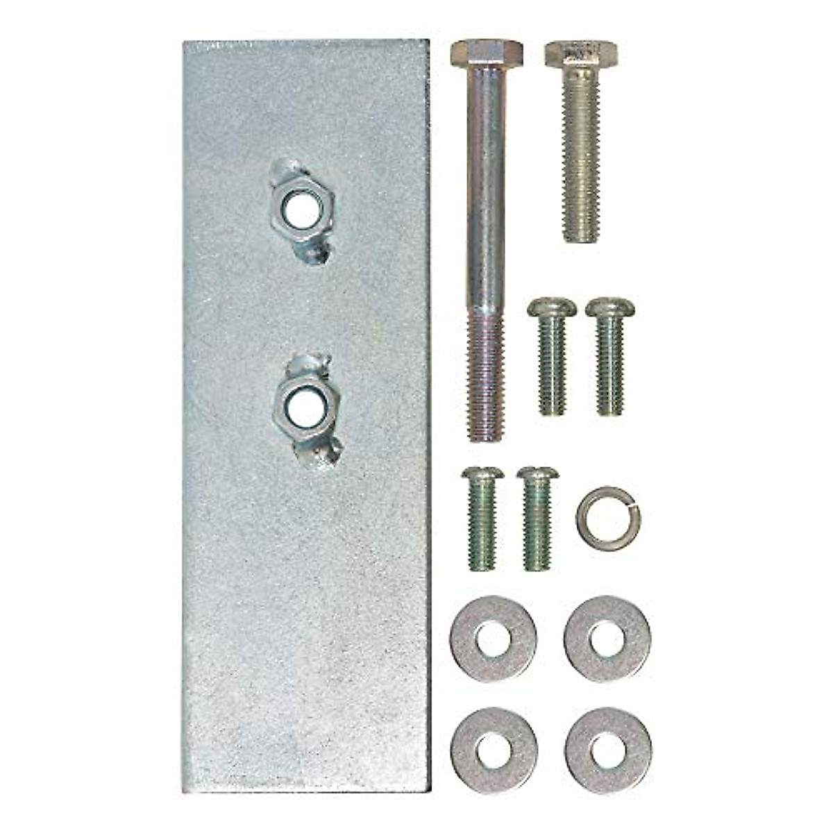 ARIES 55-0000 Jeep Bumper License Plate Bracket , Black