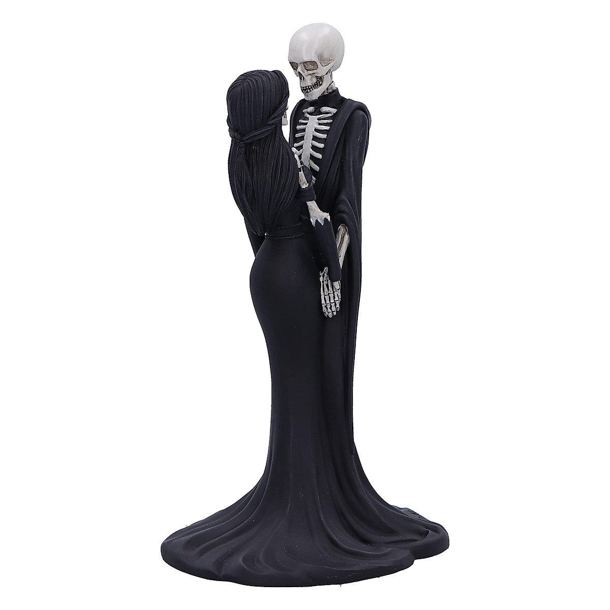 Nemesis Now Eternal Vow 24cm, Resin, Gothic Wedding Giftware, Skeleton Vow Figurine, Cast in The Finest Resin, Hand-Painted, Black and White
