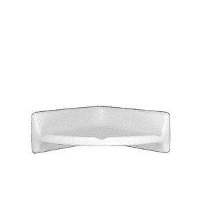Daltile Restore 8-1/2 in. x 8-1/2 in. x 2-5/8 in. Ceramic Wall Mounted Corner Shelf in Bright White