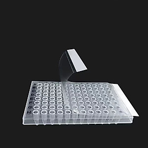 PCR Plate Sealing Film - for 96-Well PCR Plates, 130 x 80mm(Pack of 100 Sheet)