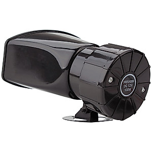 FARBIN Car Siren Horn 7 Tone Police Siren Vehicle Loudspeaker with Handheld Microphone Amplifier 12V 100W Emergency Sounds Siren Electric Horn with Mic PA