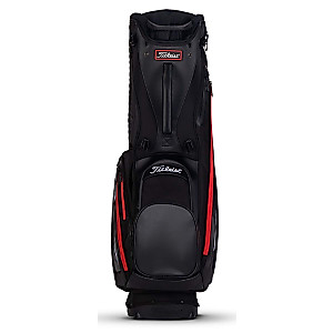 Titleist Premium Stand Golf Bag Black/Black/Red