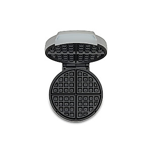 Lumme Waffle Maker Electric Waffle Maker Machine Waffle Iron for Individual Waffles, Paninis, Hash browns, other on the go Breakfast, Lunch, or Snack (White)