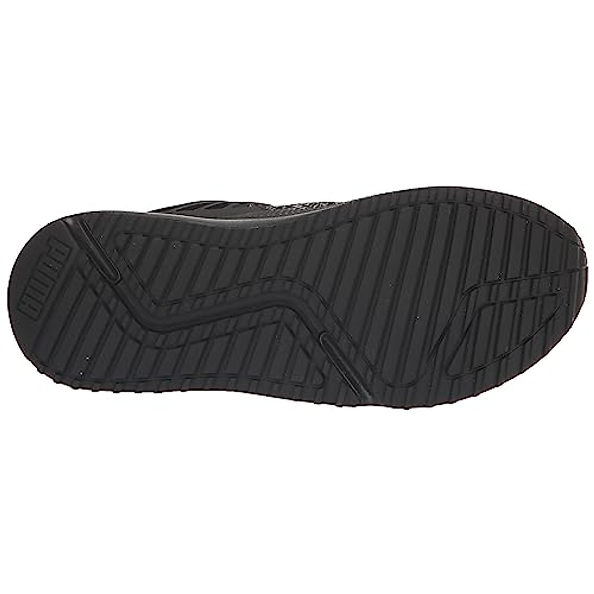 PUMA Men's Pacer Future Doubleknit Lace Up Fashion Sneaker Blk/Wht 10.5 Medium US