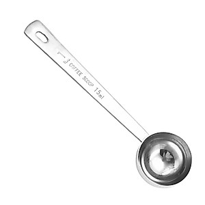 IZELOKAY 401 Coffee Scoop, Stainless Steel 1 Table Spoon