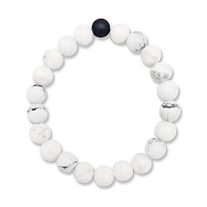 Lucky Feather Long Distance Relationships Couples Bracelets - A Reminder of Love and Strength During Time and Distance Apart (2 Piece Set) Couples Gifts