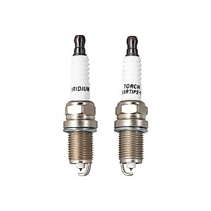 2PK TORCH Iridium Spark Plug K6RTIP2-11 Replace for Denso KJ20CR11 Spark Plug, for TOYOTA 90098-70065 Spark Plug, for HONDA 98079-5614P Spark Plug, for MAZDA F286-18-110 Iridium Spark Plug, OEM