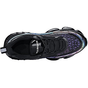 Steel Toe Shoes for Men Women Non Slip Work Shoes Indestructible Steel Toe Sneakers Lightweight Composite Toe Safety Shoes Women Black