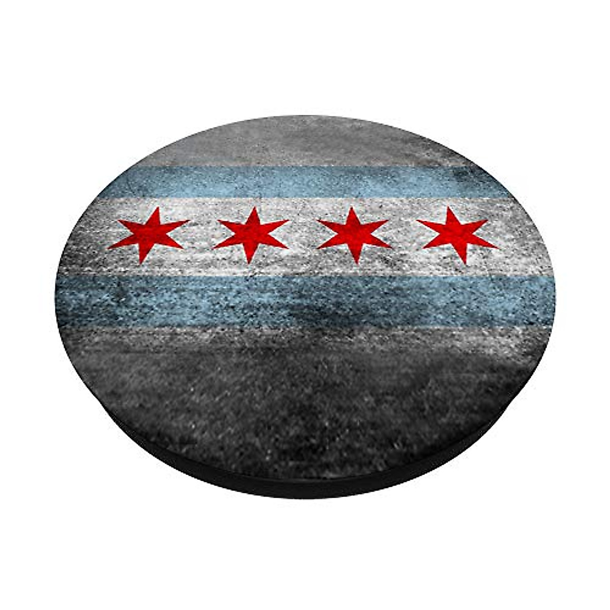 Vintage Aged Chicago Flag Windy City PopSockets Swappable PopGrip