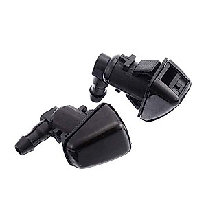 Front Windshield Washer Nozzles kit Replaces 55157319AA, 4806312AA Compatible with 08-12 Liberty, 06-10 Commander, 07-11 Dodge Nitro Spray Jet Kit 2 PCS