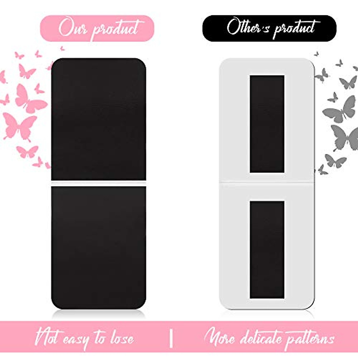 12 Pieces Butterfly Magnetic Bookmarks Inspirational Quotes Magnetic Bookmarks Magnet Page Markers Assorted Book Markers Set for Students Teachers School Home Office Supplies