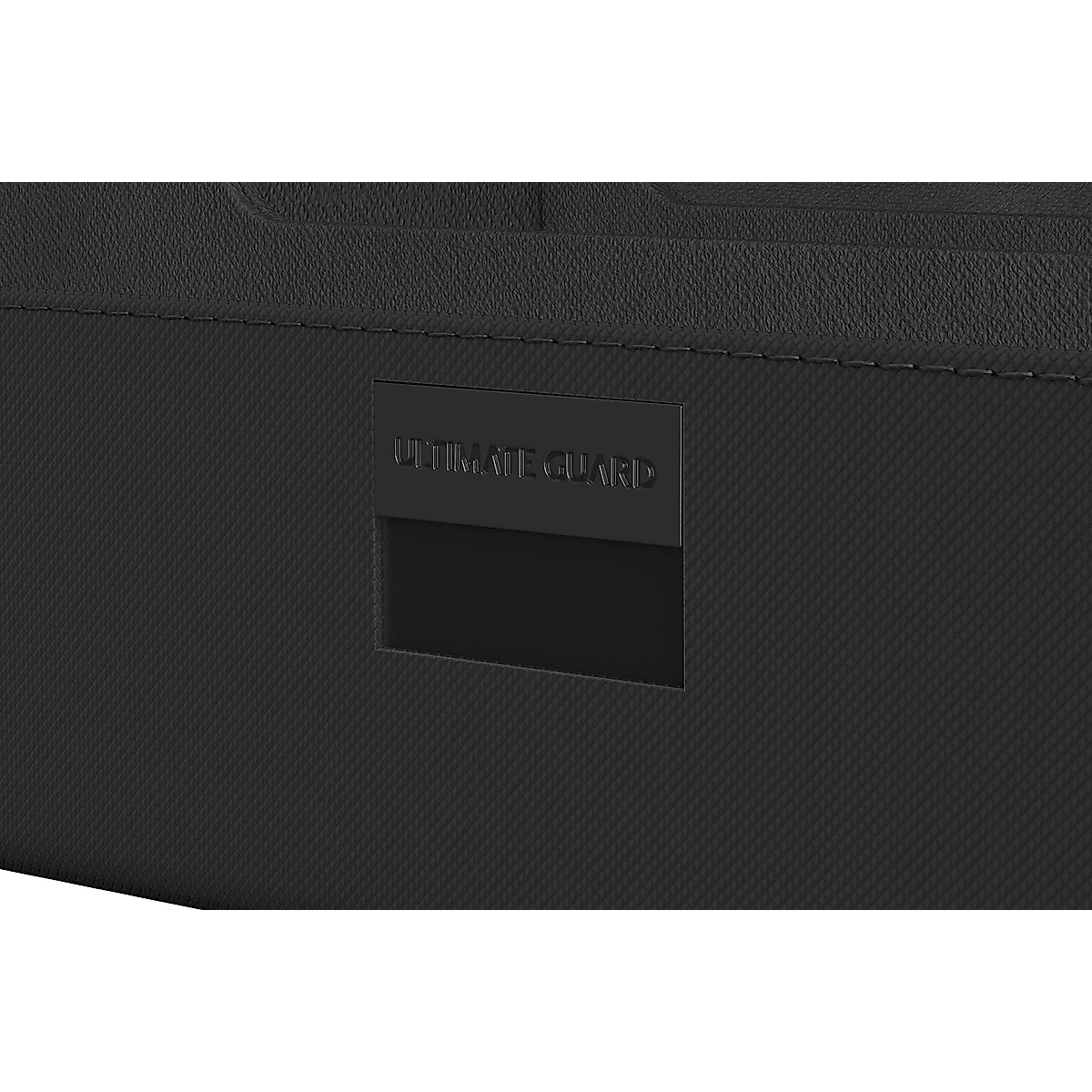 Ultimate Guard Superhive 550+, Deck Case for 550 Double-Sleeved TCG Cards, Black/Grey, Compatible with Boulders, Magnetic Closure & Microfiber Lining