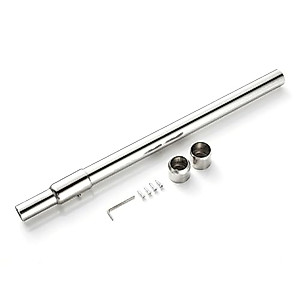 Addlike Clothes Hanger,2-Pack,Closet Pull Out Valet Rod 14" Pull-Out Closet Valet Rod Nickel Plated with Mounting Screws