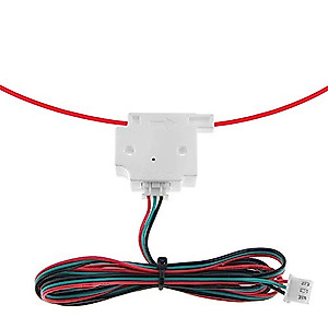 3D Printer Filament Break Detection Module with 1 Meters Run-Out Sensor Material Runout Detector for 3D Printer liuqiangmeiguo (Color : White)