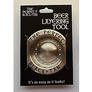 The Perfect Black and Tan Beer Layering Tool - 3 Pack - Bar Accessory for Layered Beer Cocktails