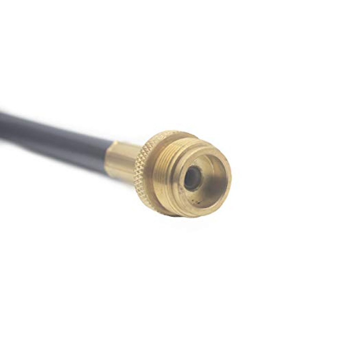 Unifit Propane Brass 4-Port Tee Adapter Kit with 5 ft and 12 ft Hose for Motorhomes Tank RV Camping