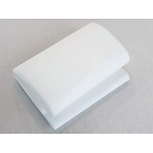 AK TRADING CO. Nonwoven 100% Polypropylene Fabric | Non-Woven Spunbond Interfacing for Sewing and Filters, 42 GSM (Medium Weight) (60" Wide, White - 10 Yards)