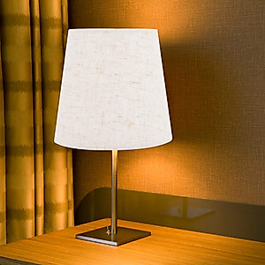 OSALADI Lamp Shades Drum Lamp Shade Cloth Lamp Shade Clip On Bulb Light Cover E14 Decorative Chandelier Protector Table Light Shell Cover Lamp Shade for Floor Table Wall Lamp Small Lamp Shades