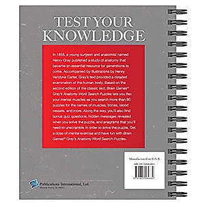 Brain Games - Gray's Anatomy Word Search Puzzles