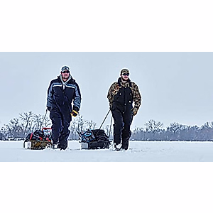 Shappell Jet Sled, Large Heavy-Duty Utility Sleds for Hauling Ice Fishing Supplies, Fire Wood, Deer, Duck Hunting, Fishing Gear and Accessories