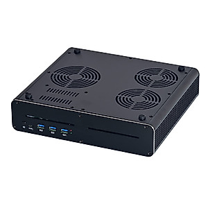 HUNSN 8K Mini PC, Gaming Computer, HTPC, Kodi, Intel I7 10870H, Windows 11 or Linux Ubuntu, Support Proxmox, Esxi, BM23m, 6G Graphic, DVI, DP, HDMI, TypeC, 16G RAM, 128G M.2 SSD