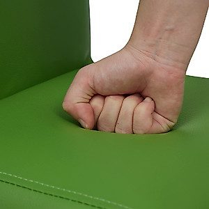 KINTNESS 5 Pcs Sofa Set Kids Flexible Seating Soft Foam Stool, Colorful Cartoon Leather Chair for Classroom, Daycares, Kindergarten and Nursery, Train