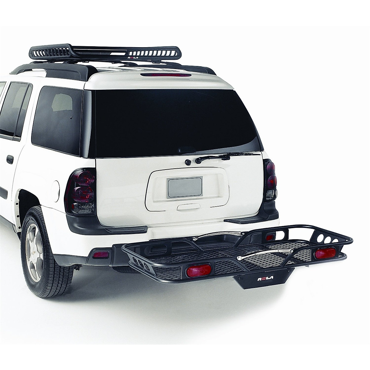 ROLA 59502 Vortex Steel Cargo Carrier, Hitch-Mount, High-Capacity Basket (2-Inch Receivers)