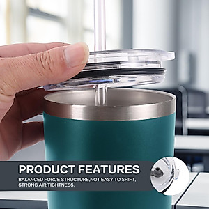 KEUYE 32 oz Tumbler Lid for Yeti, Splash Resistant 32 oz Replacement Lid,Yeti 32 oz Lid BPA Free,Lids 32 oz Replacement Lid for Yeti