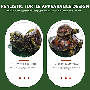 Happyyami Artificial Floating Foam Lotus Flowers Artificial Lily Pad Turtle Floating Lotus Leaves Water Lily Pad for Pond Aquariums Fish Tank Pool Decorations