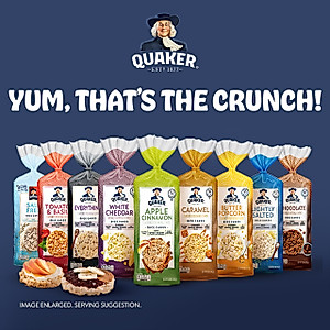 Quaker Large Rice Cakes, Chocolate, Pack of 3