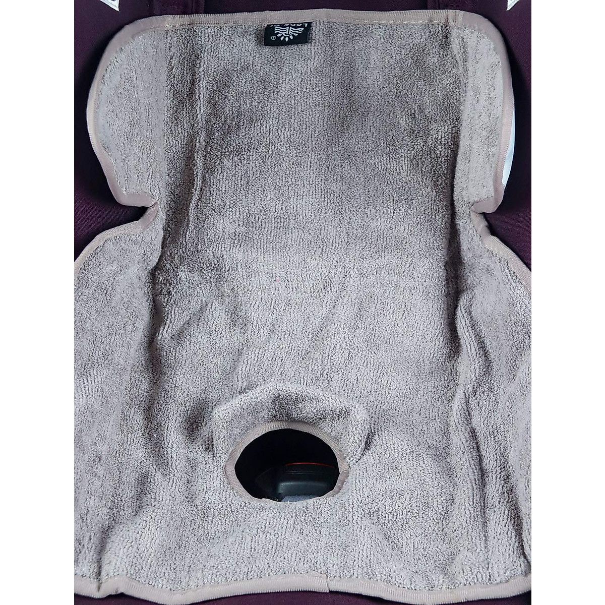 Long-Ci Car Seat Waterproof Liner in Moisture Wicking Plush Terry for Strollers Infant Swings