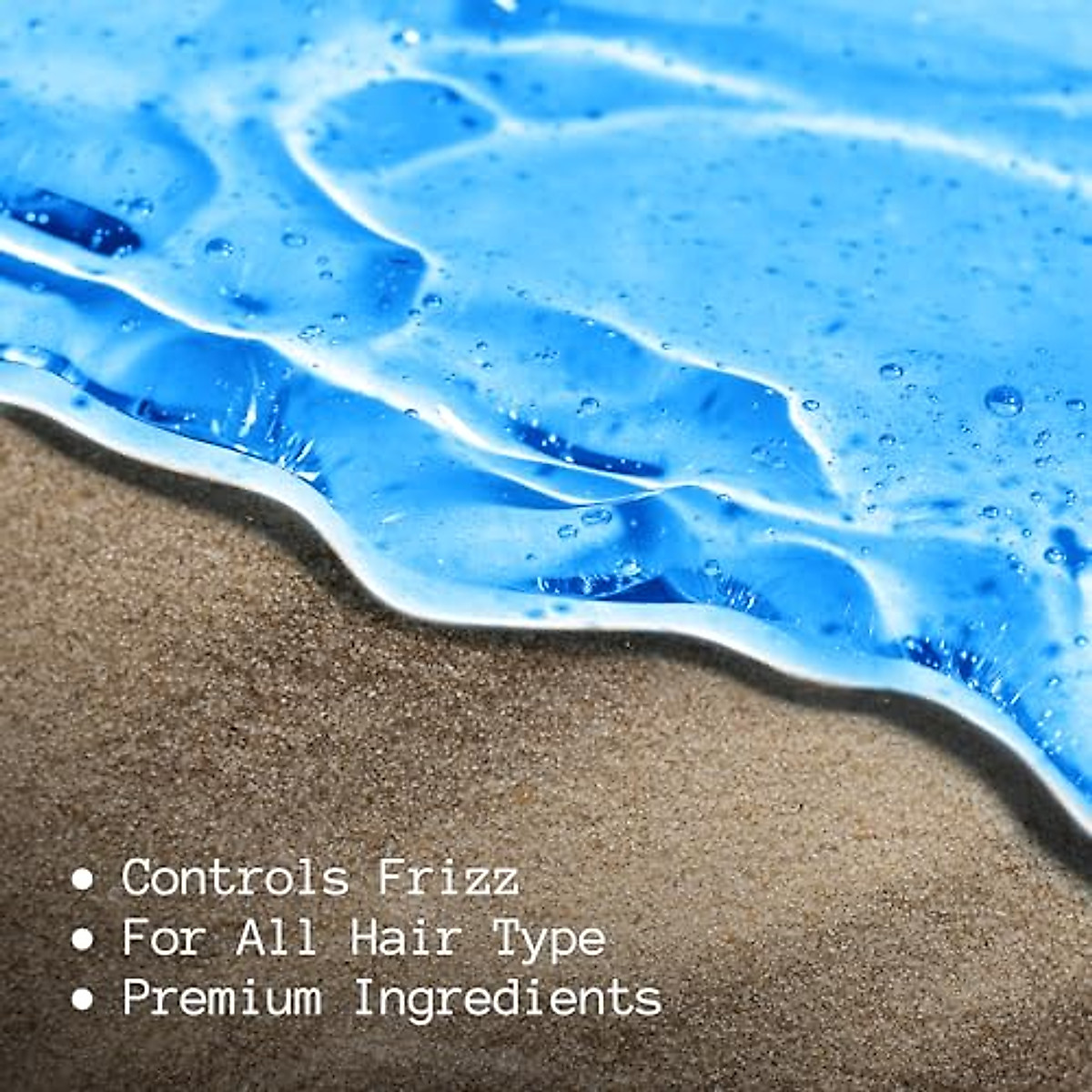 Gentlemen Republic Oceano Men's Hair Gel 16oz - Strong Touchable Hold and High Shine Styling Gel for Hair, 100% Alcohol-Free Professional Formula with Fresh Scent, Mens Hair Product Made in USA