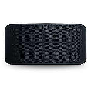Bluesound Pulse Mini 2i Compact Wireless Multi-Room Smart Speaker with Bluetooth - Black - Compatible with Alexa and Siri