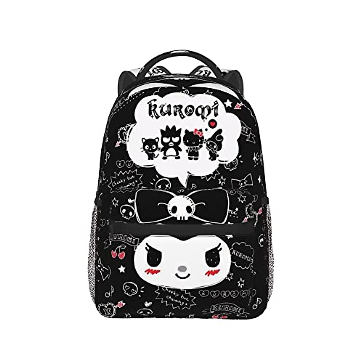 Anime Backpack Girls Kawaii Bookbag Cute Travel Backpacks College Bookbag Lightweight Soft Daypack