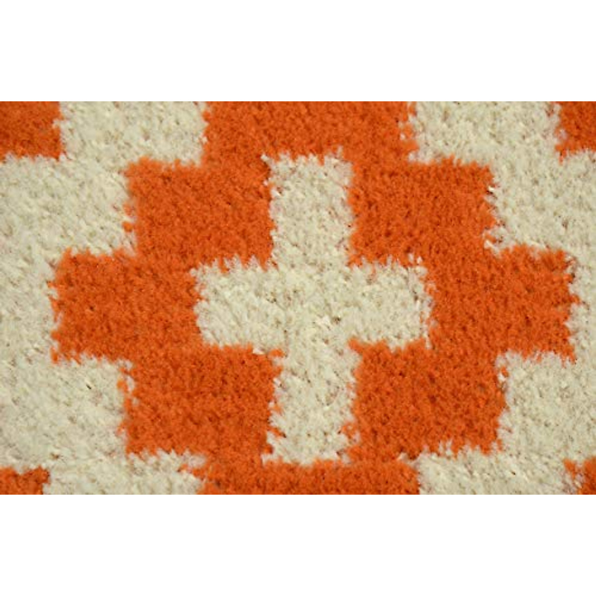 Garland Rug Southwest Area Rug, 5 x 7, Orange/Ivory
