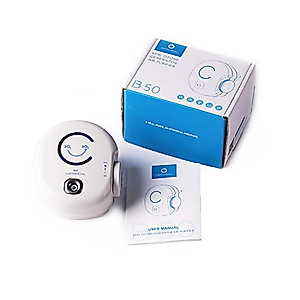 Airthereal B50 Mini Ozone Generator Air Purifier- Removes Odors and Sterilizes Air in Small Spaces Up To 320 Sq Ft - Plug in Mini Air Ionizer, Adjustable Ozone Output of 10-50 mg/h