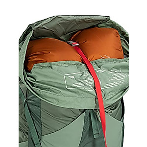 Osprey Aura AG LT 50L Women's Backpacking Backpack, Koseret/Darjeeling Spring Green, WM/L