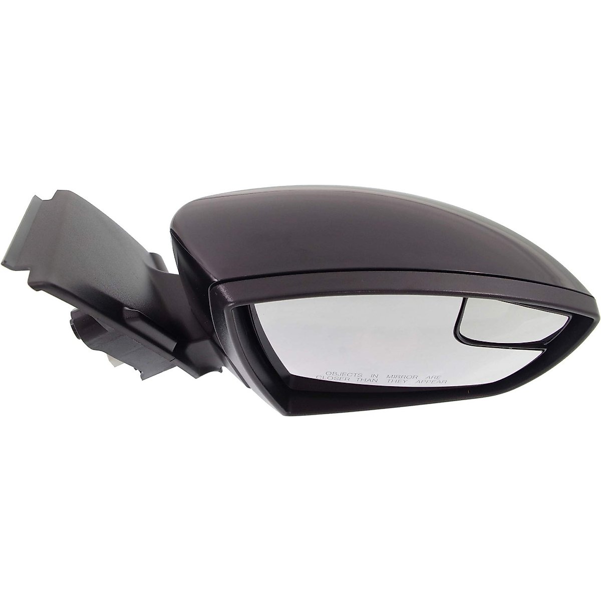 Kool Vue Passenger Side Power Non-Heated Mirror for Ford Escape 2013-2016 Without Signal Light, Blind Spot Light, Memory & Puddle Lamp Paintable