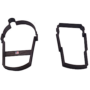 COFFEE COOKIE CUTTERS Espresso Café Americano Coffee To Go Latte Mocha And Iced Coffee Brew Cappuccino Cookie Cutters Made In The USA (2 Pack)