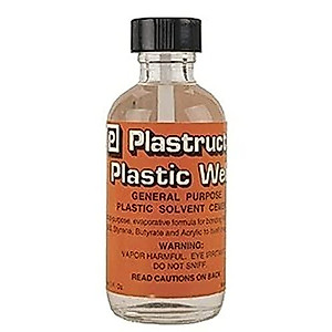 Plastruct Plastic Weld w/applicator 2oz Bottle