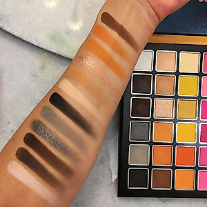 MYUANGO Color Cube Colorful Charm Eyeshadow Palette Richly Pigmented and Blendable Matte Shimmers 48 Rich Colors Waterproof Long Last Makeup Pallet Professional Eye Shadow Makeup