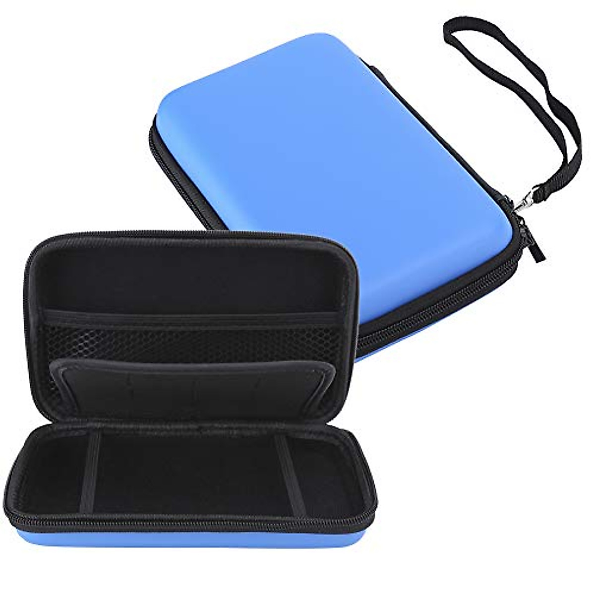 Mxzzand Portable Storage Bag Blue for Game Console(Blue)