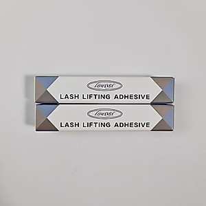 Lomansa Lash Lift Glue 2PCS, Eyelash Lift Glue Adhesive Perming Rod Strong Fix Glue for Lashes and Brows Curl