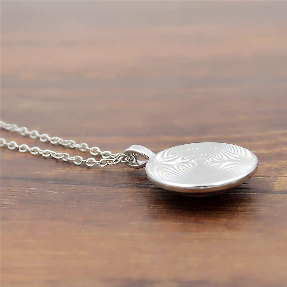 Gerophor I Love You Three Thousand 3000 Circle Necklace, Tony Stark Arc Reactor - Luxury Necklace!