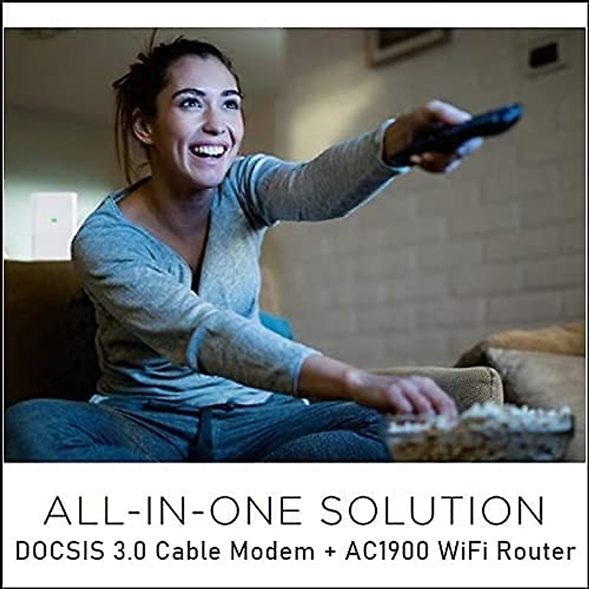 Motorola MB7420 Cable Modem + AC2600 Smart Wi-Fi Router | Approved for Comcast Xfinity, Cox, and More – Separate Modem and Router Bundle